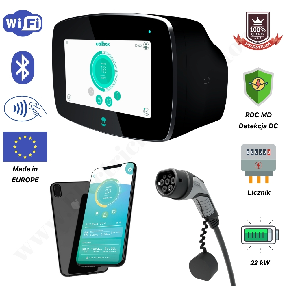 Stacja ładowania Wallbox Commander 2 electricmobility.store